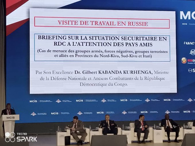 Conférence de Moscou sur la sécurité : le gouvernement congolais ...