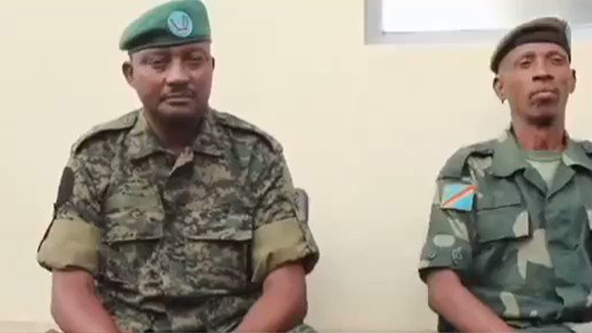Les officiers rwandophones FARDC et PNC qui ont fait défection sont ...