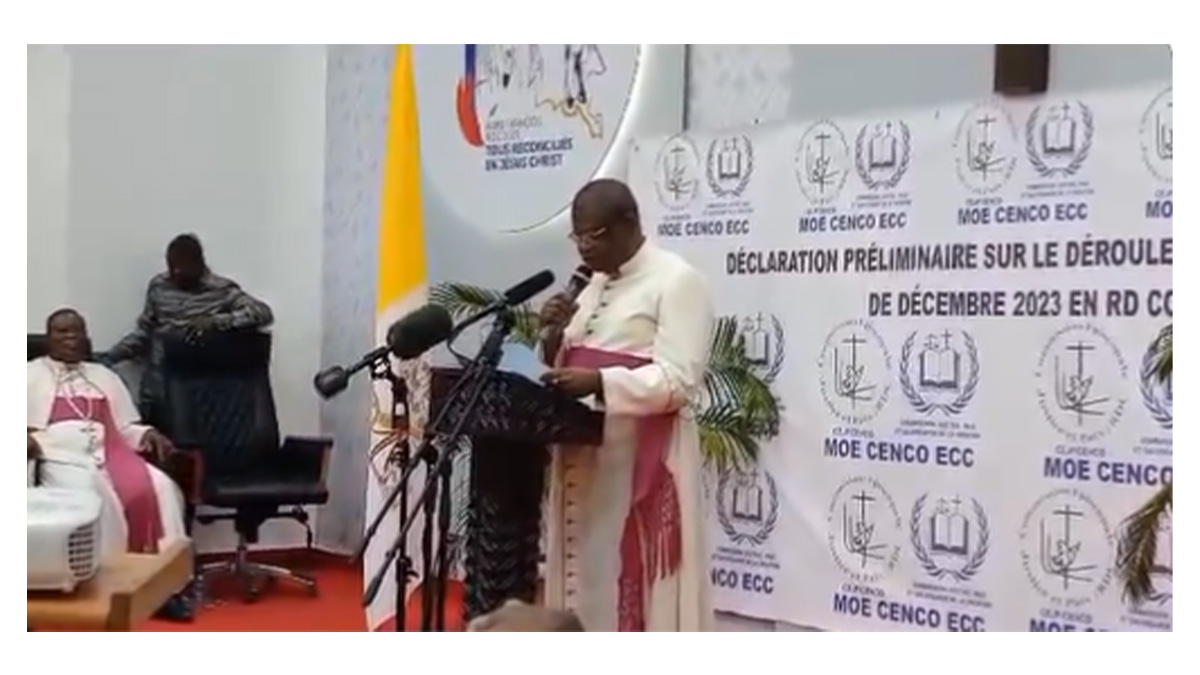 Législatives 2023 : la MOE CENCO-ECC demande à la CENI de mettre en place un dispositif d ...