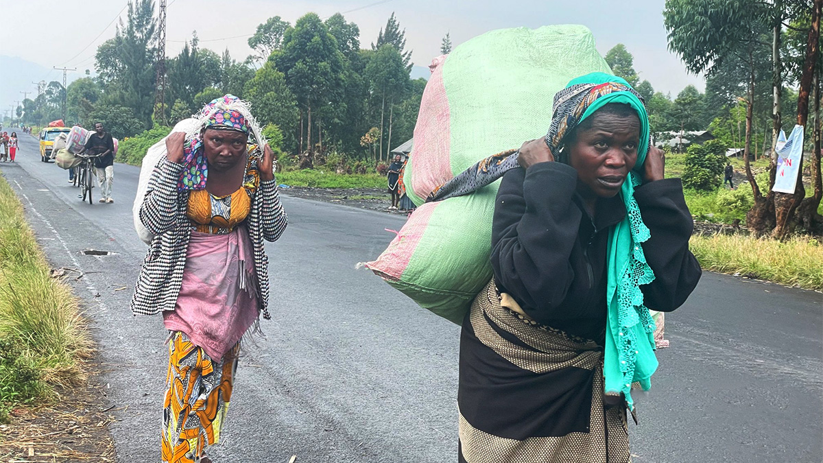 Nord-Kivu : trafic coupé entre Goma-Sake-Minova après la prise de ...