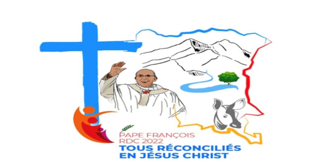 RDC : la CENCO a dévoilé le logo de la visite du Pape en RDC, symbole ...