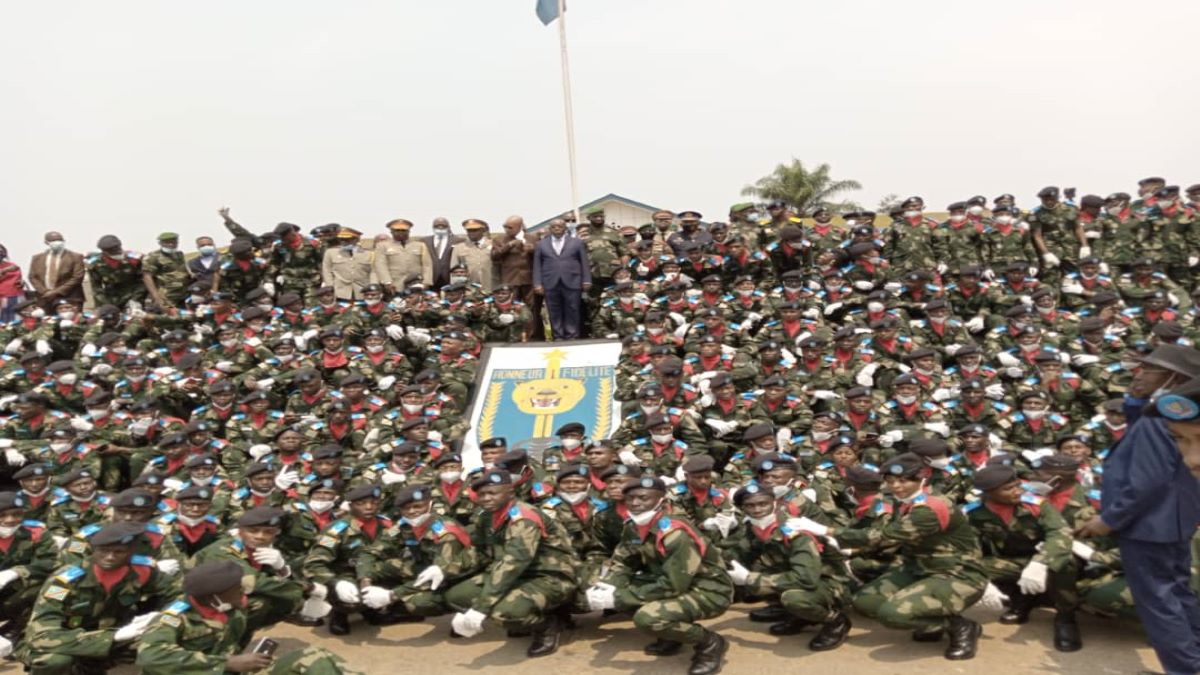 RDC : l'Académie militaire de Kananga lance plus de 130 nouveaux ...