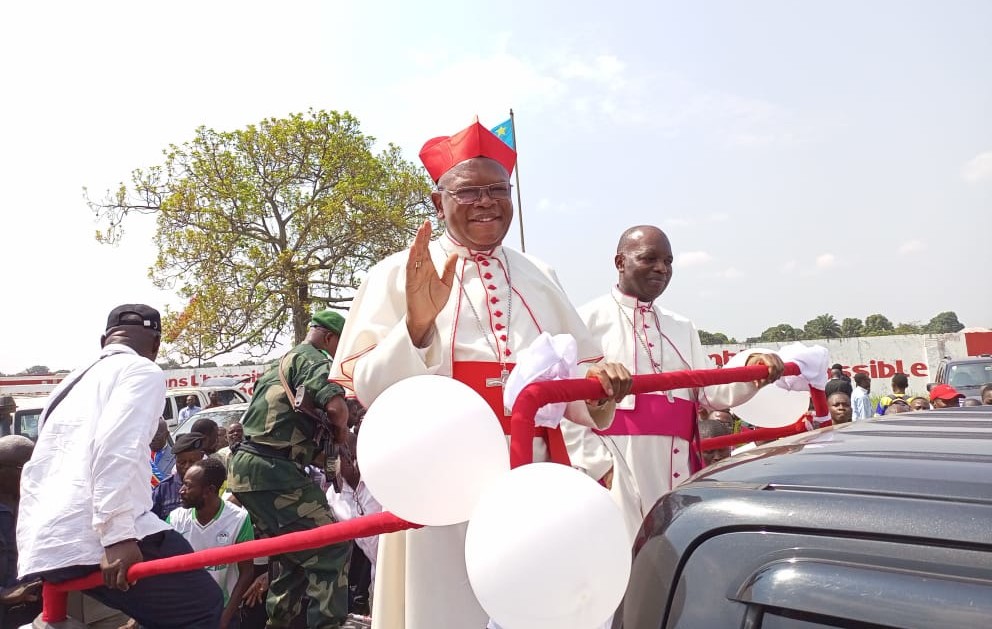 Le cardinal Ambongo à Bandundu dans le Kwilu pour réconforter les ...